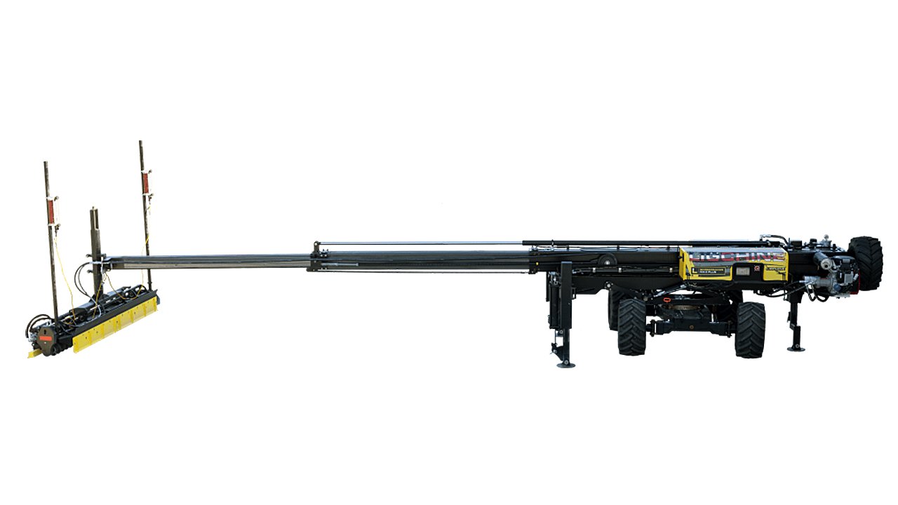 Laser Guided Concrete Screeds Drive In Or Boom Operated Screed | Ligchine