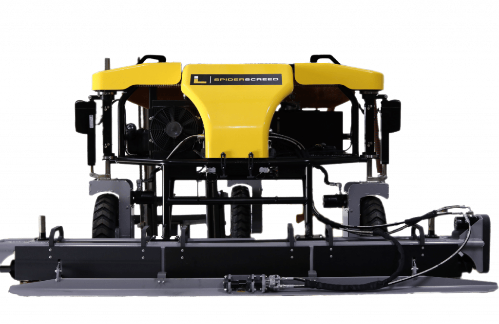 Laser Guided Concrete Screeds Drive In Or Boom Operated Screed