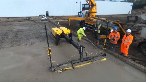 Our Video Library Of Ligchine Laser Guided Concrete Screeds In Action