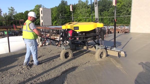 Our Video Library Of Ligchine Laser Guided Concrete Screeds In Action