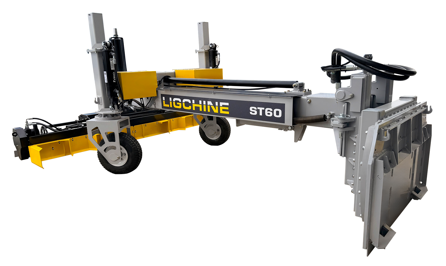 ST60 Laser-Guided Boom Screed Attachment For Skid Steers